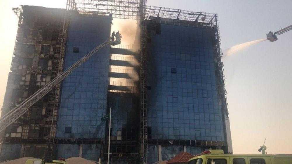 Dammam General Prosecution fire losses limited, headquarters in Riyadh ...
